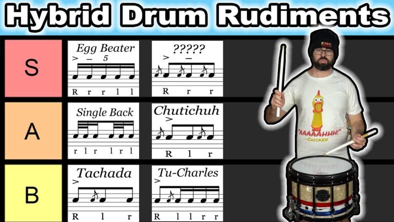 Hybrid Drum Rudiments - Tier List - LotHype.com