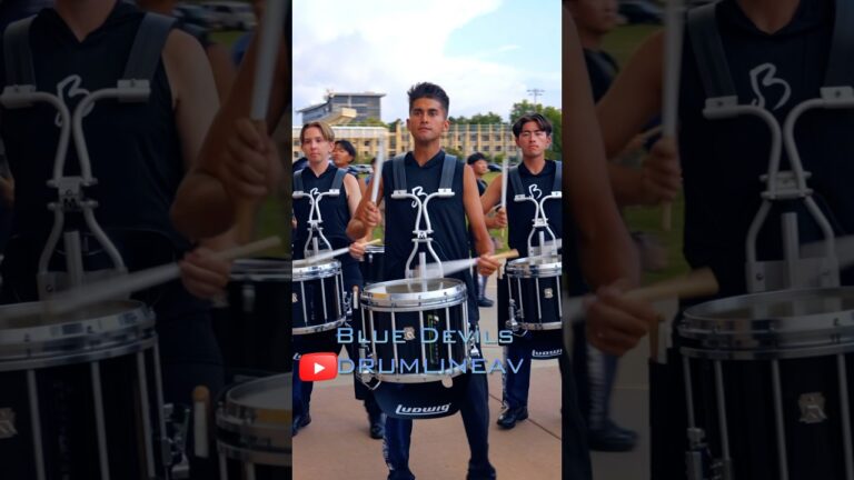 The Blue Devils layin it down! #dci2025 #drumline #drumcorps - LotHype.com